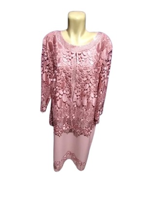 Rochie dama, Texport, calugar, Roz, 54 EU - eMAG.ro