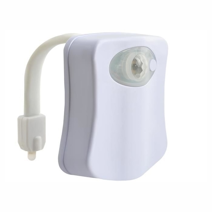 Lumina LED pentru toaleta, cu senzor de miscare, rezistenta la apa, 8 ...