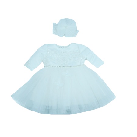 Set 2 piese pentru fete Colibri C4-62-1-3-luni, Alb 62 CM Standard ...