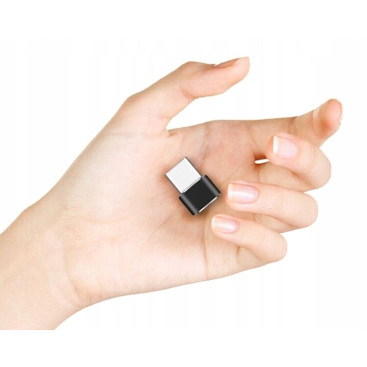 Adaptor, de la TIP C TYPE-C USBC la USB USB-A OTG, Negru - eMAG.ro