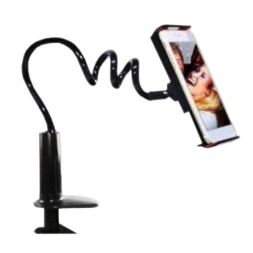 SUPORT TELEFON/TABLETA, FLEXIBIL, UNIVERSAL, NEGRU - eMAG.ro