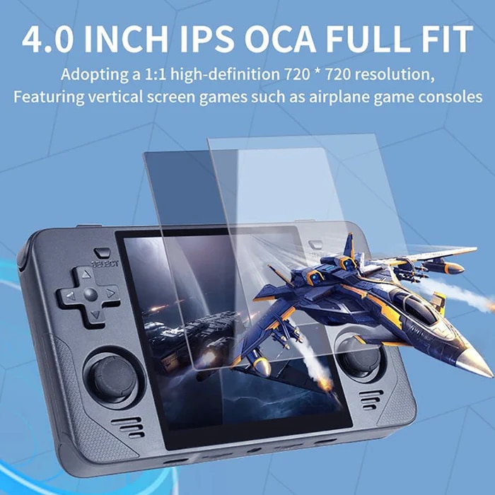 Consola de jocuri retro Powkiddy RGB30, SOC RockChip RK3566, 4 core CPU ...