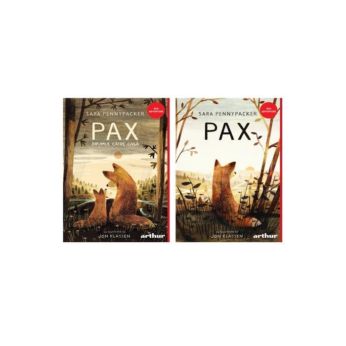 Pachet Pax 2 volume, Sara Pennypacker, editura Arthur - eMAG.ro