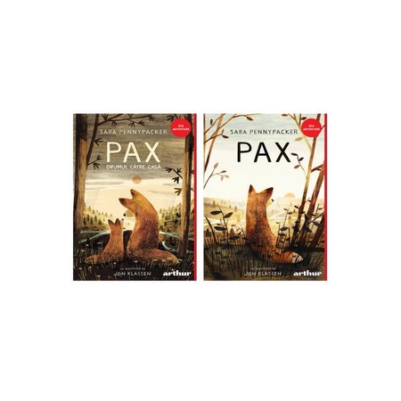 Pachet Pax 2 volume, Sara Pennypacker, editura Arthur - eMAG.ro
