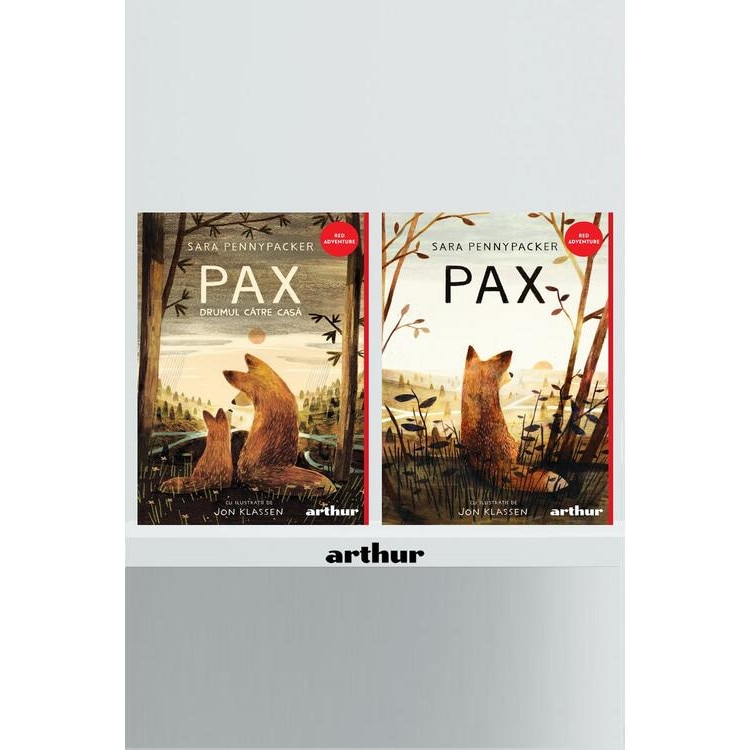 Pachet Pax 2 volume, Sara Pennypacker, editura Arthur - eMAG.ro