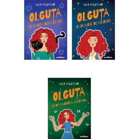 Pachet Olguta 3 volume, Alex Moldovan, editura Arthur - eMAG.ro