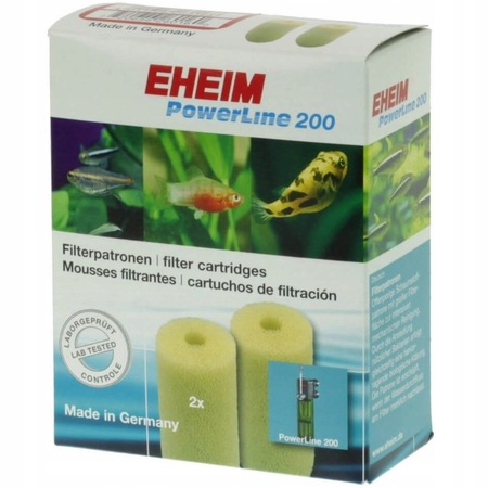 Set 2 bureti pentru filtru PowerLine 200, Eheim, Galben - eMAG.ro