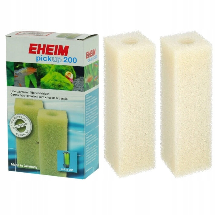 Set 2 bureti pentru filtru acvariu, Eheim, Alb - eMAG.ro