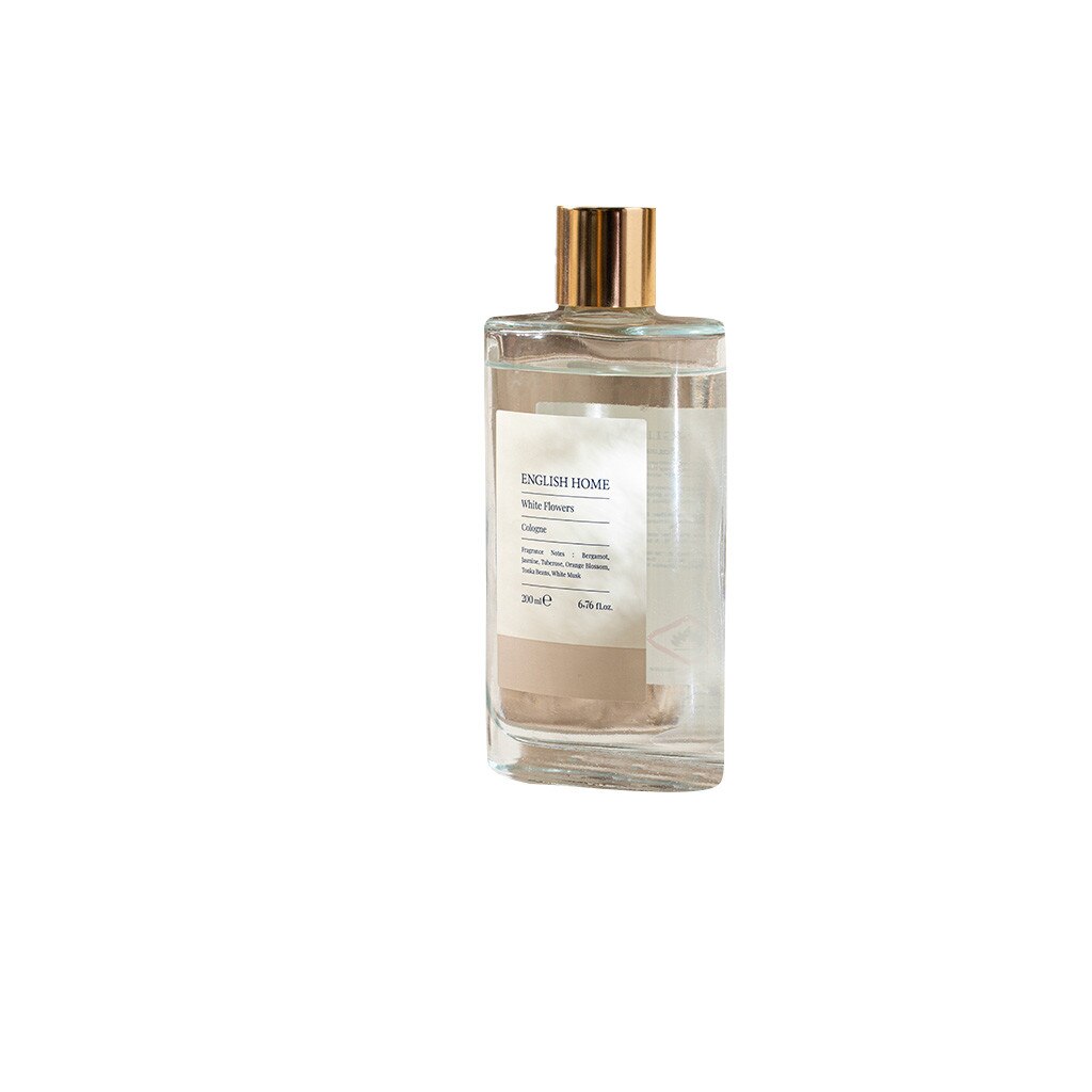 Apa de colonie, English Home, Flori albe, 200 ml, 80% alcool, bej - eMAG.ro