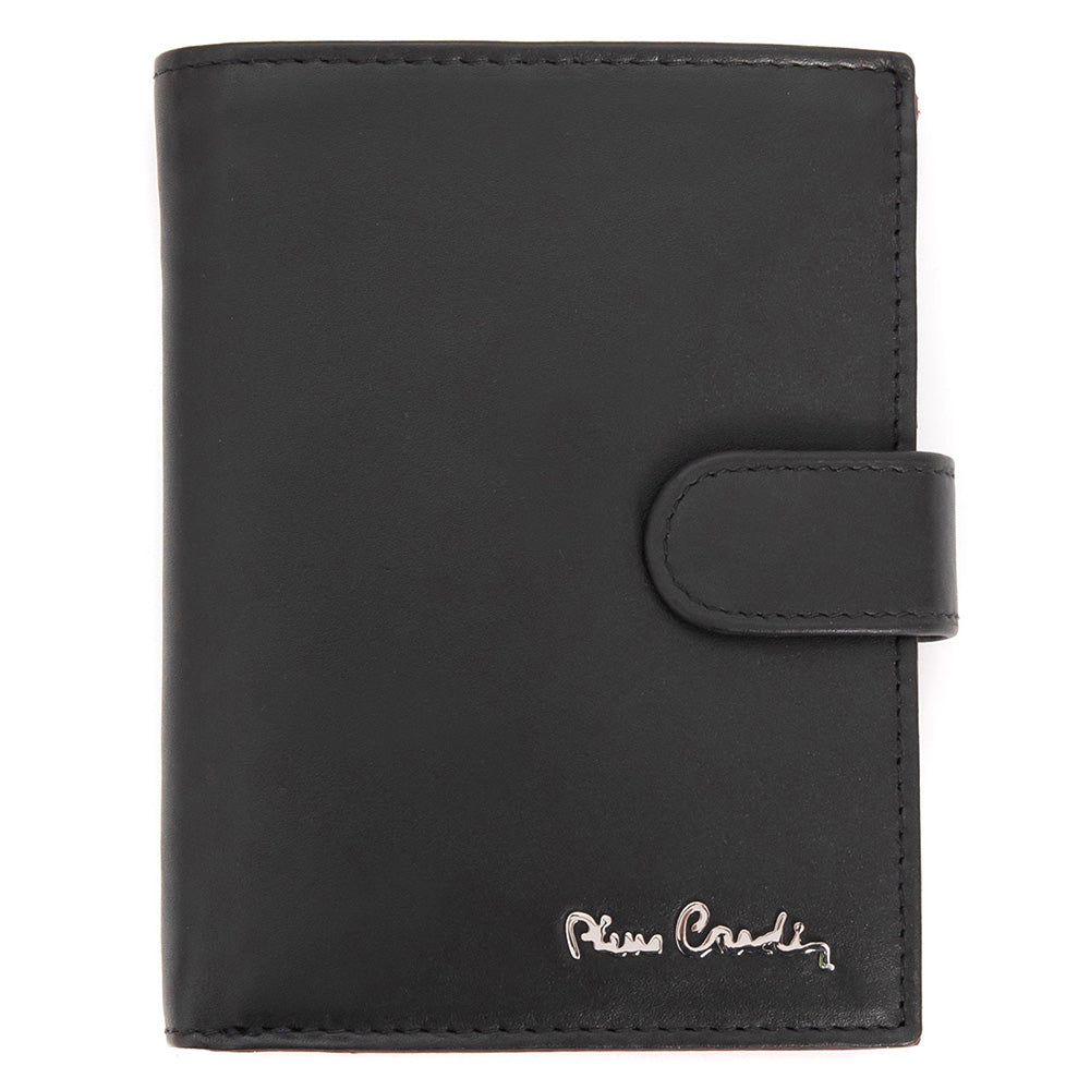Port card barbati din piele naturala GPB113, Negru Pierre Cardin - eMAG.ro