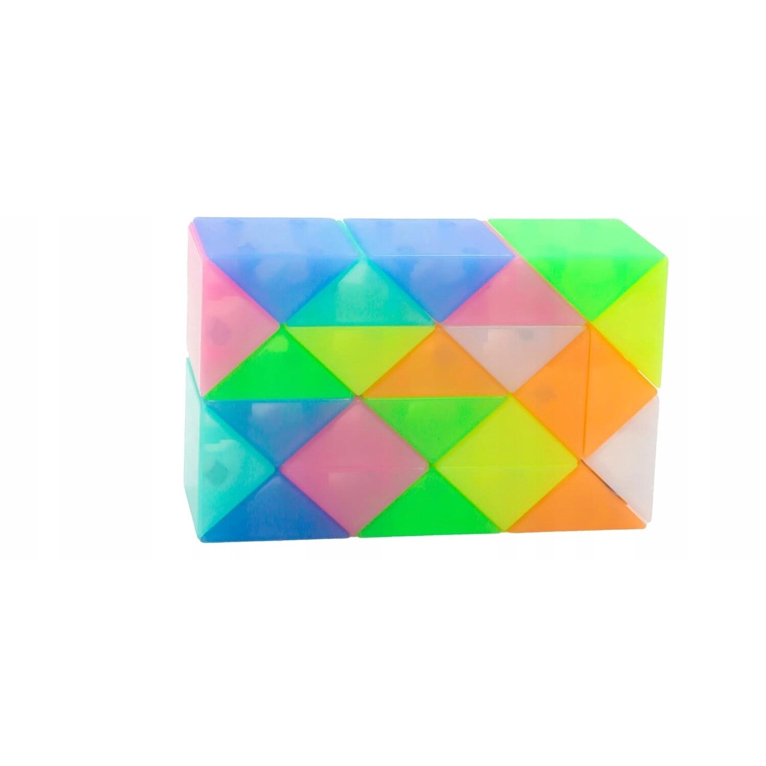 Puzzle geometric, Luka, ABS, Multicolor - eMAG.ro