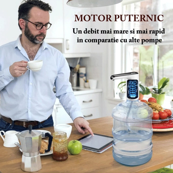 Pompa Tip Dozator De Apa EDAR Automata Electrica Pentru Bidon, Cu ...