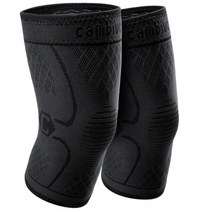 Set orteze genunchi, Luka, Neopren, Negru, XL - eMAG.ro