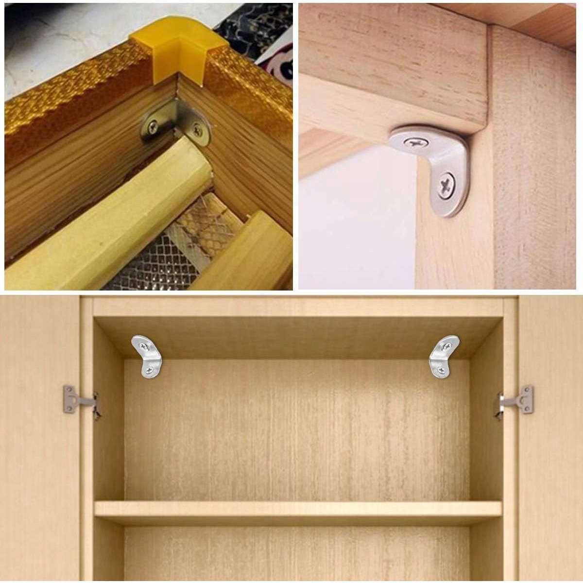 Set 30 conectori mobilier, Luka, Inox, Argintiu - eMAG.ro