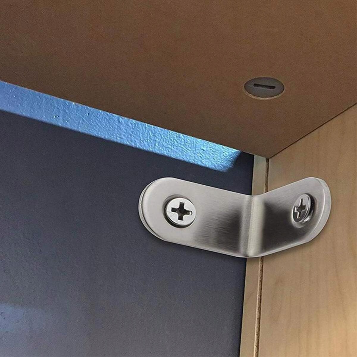 Set 30 conectori mobilier, Luka, Inox, Argintiu - eMAG.ro