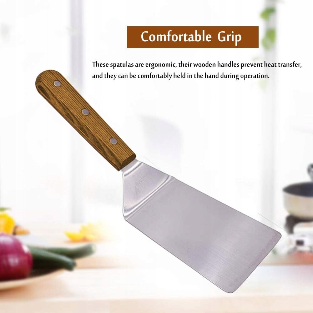 Spatula bucatarie, Luka, Inox, Maro/Argintiu - eMAG.ro