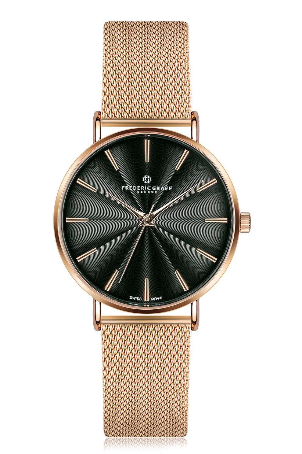 Frederic Graff, Часовник с мрежеста верижка от неръждаема стомана ...