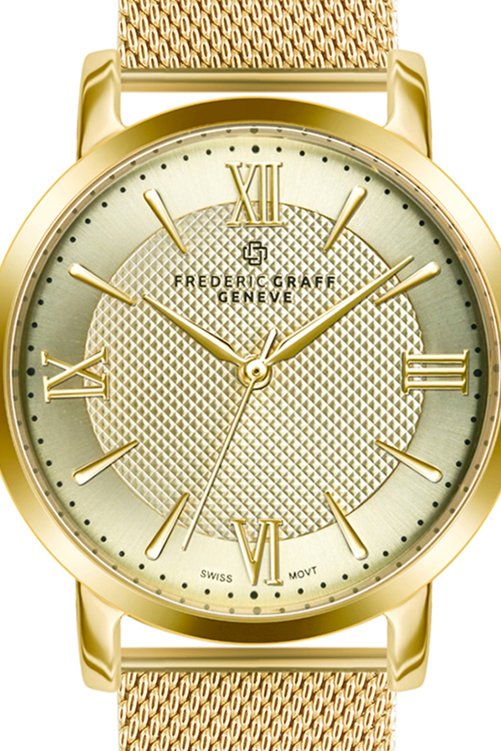 Frederic Graff, Ceas analog elvetian, Auriu - eMAG.ro