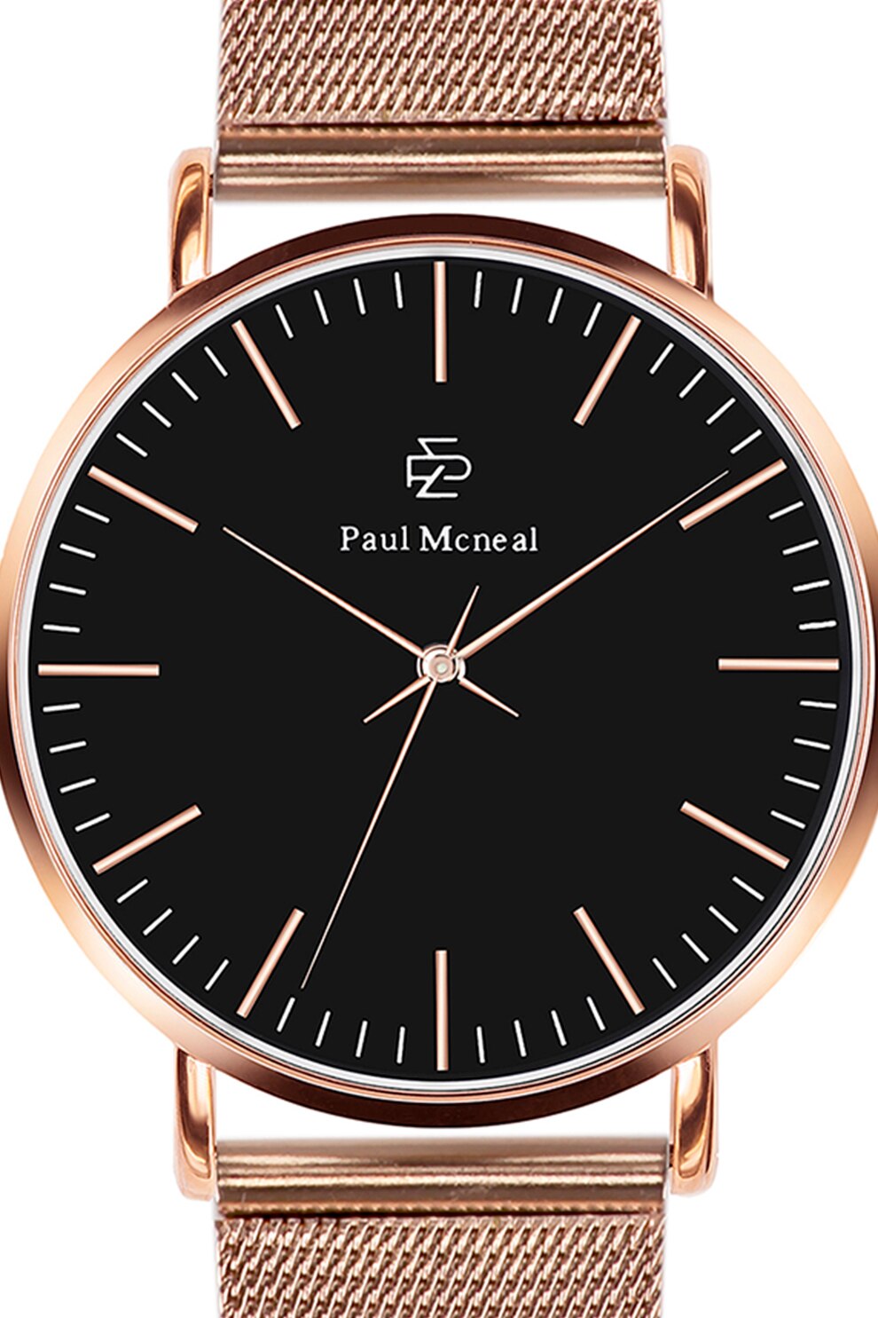Paul McNeal, Часовник от неръждаема стомана, Rose Gold - eMAG.bg