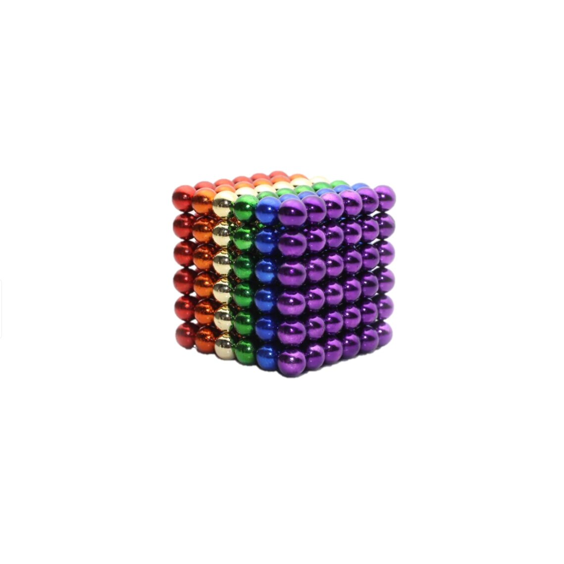 Bile Magnetice AntiStres, mix 6 culori, multicolor, 5 mm, 216 bile ...