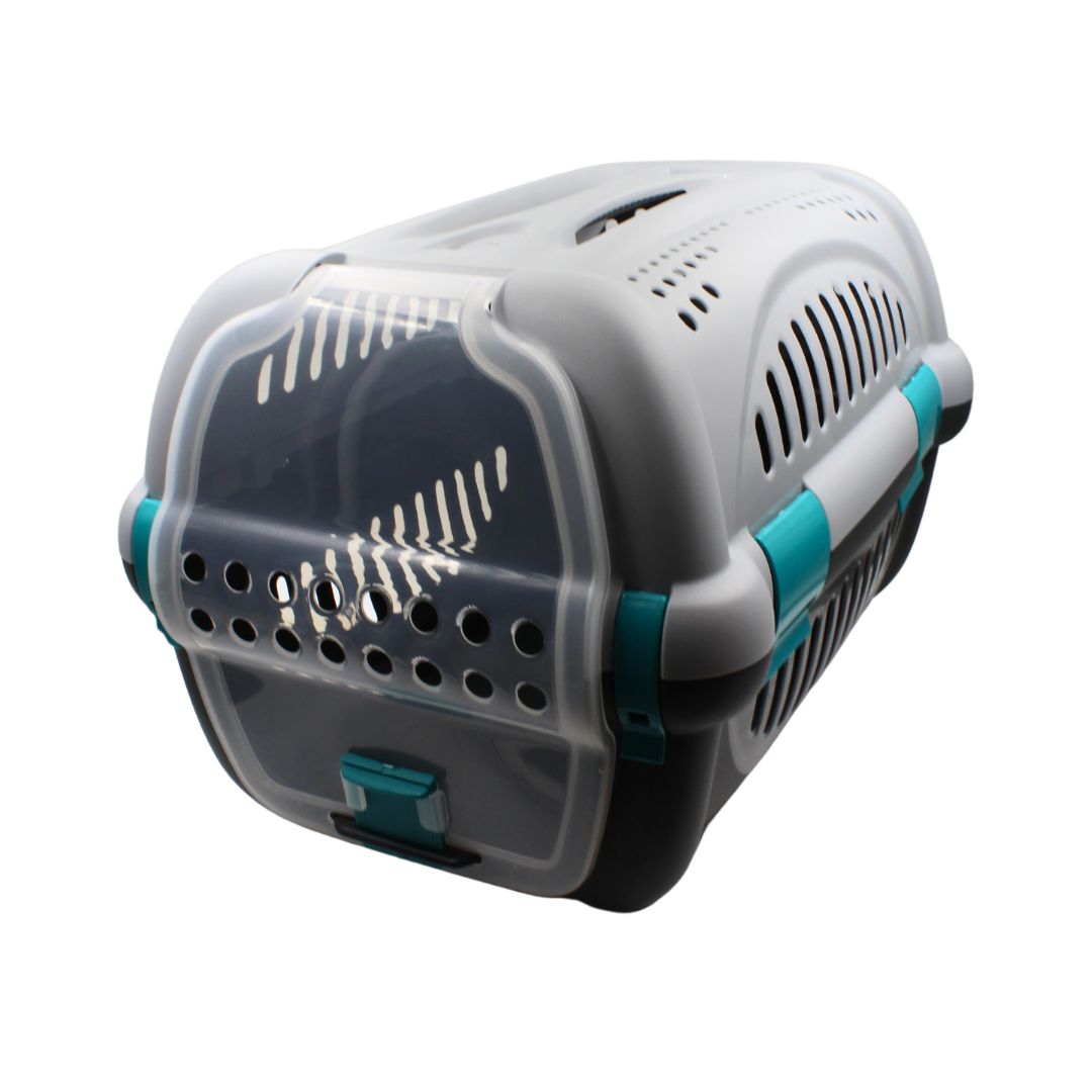 Cusca transport animale 51x34.5 cm turcoaz - eMAG.ro