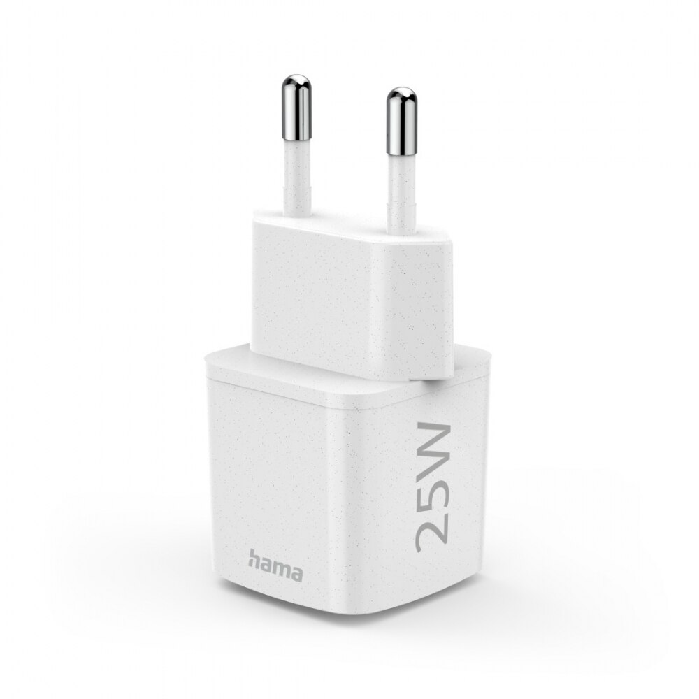 Mini incarcator, HAMA, USB-C, 25W, Alb - eMAG.ro