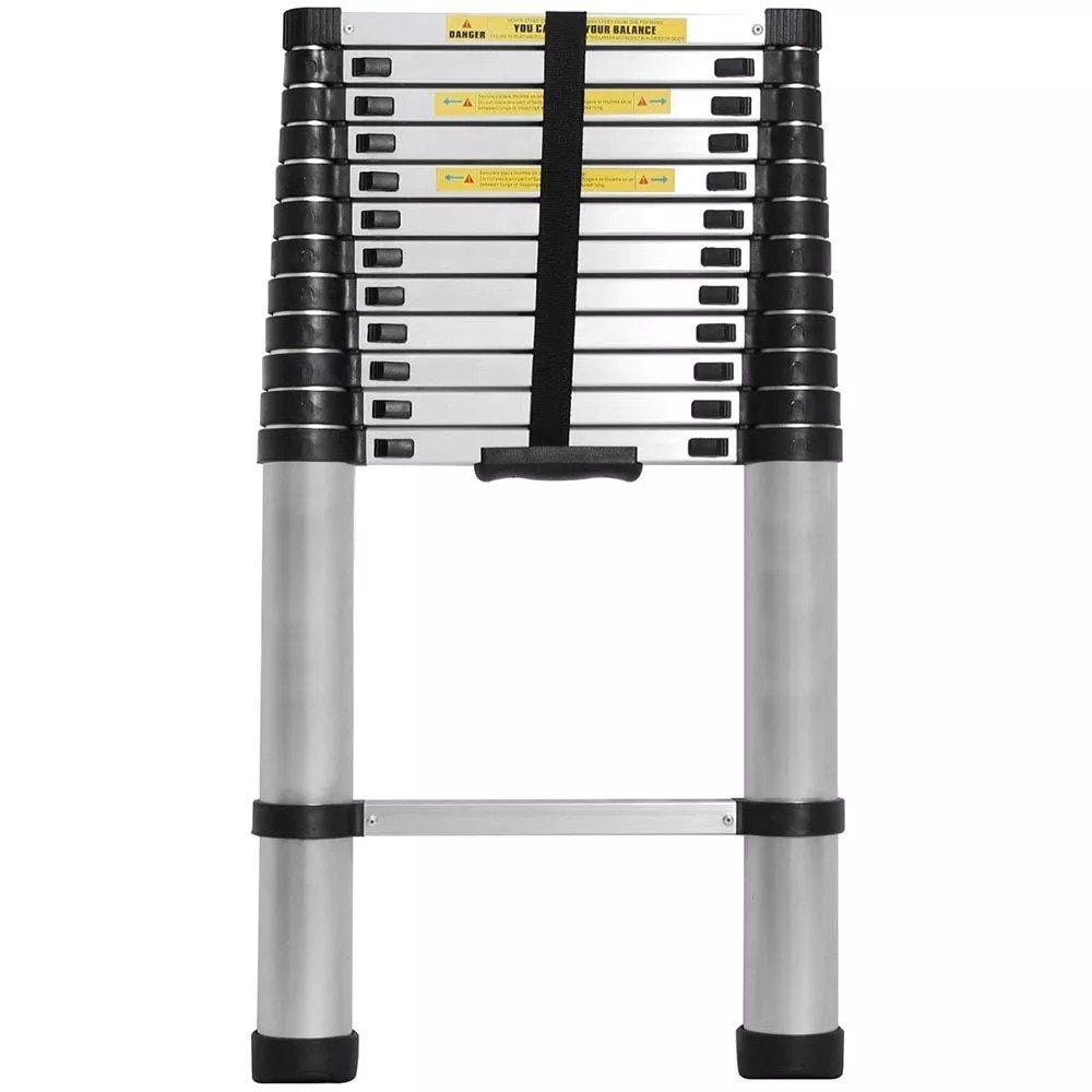 Scara telescopica, Aluminiu, Universala, 3.8 metri, Max 150 kg ...