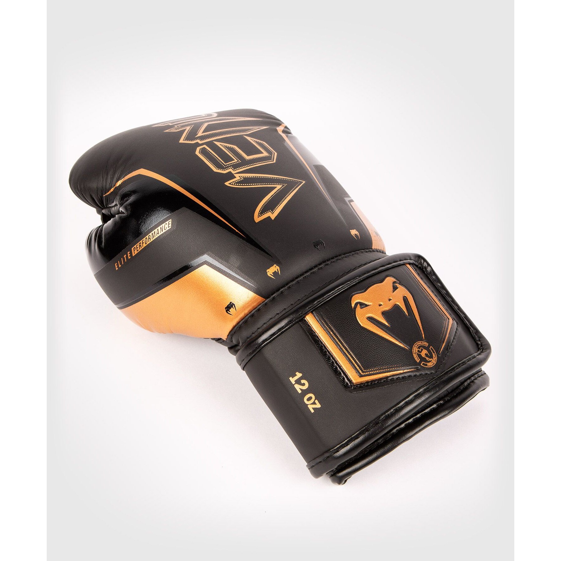 Manusi Box Venum Elite Evo 14 OZ / Negru/ Auriu - eMAG.ro