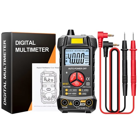 Multimetru Digital pentru Masurarea Tensiunii DC si AC, Excitat ...