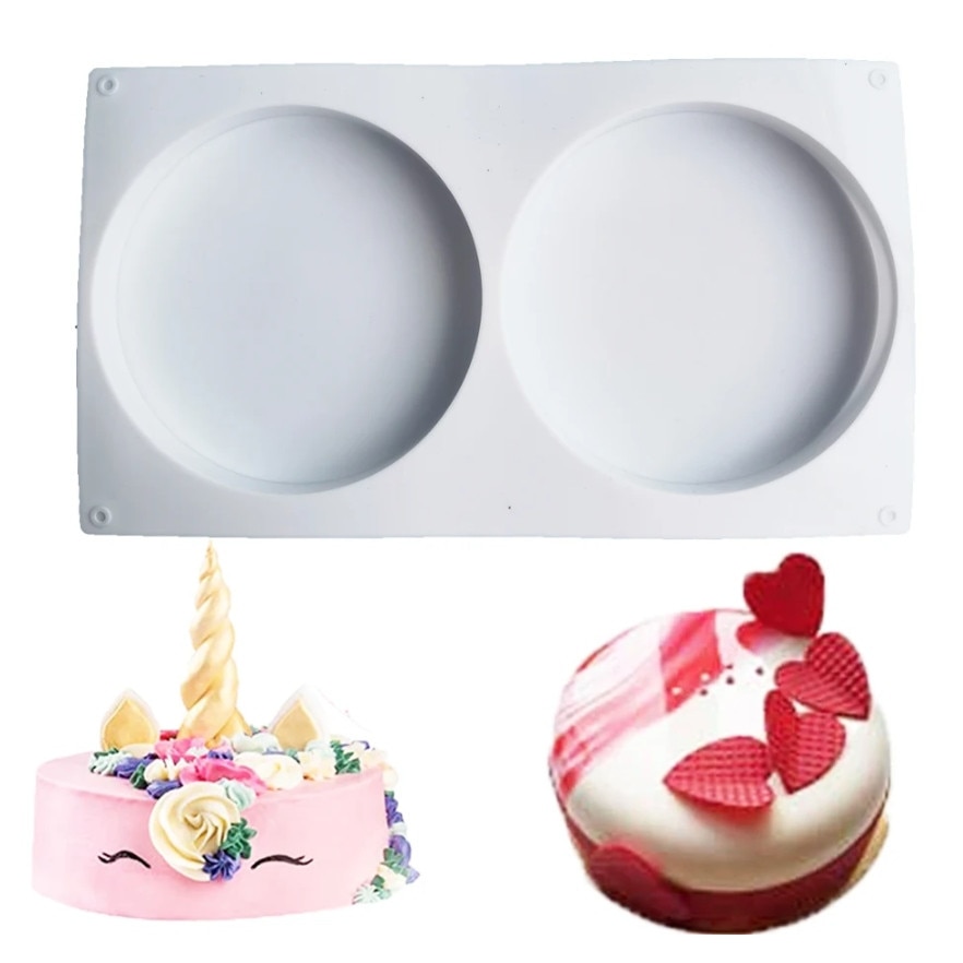 Forma pentru tort, EXQULEG, Silicon, Alb - eMAG.ro