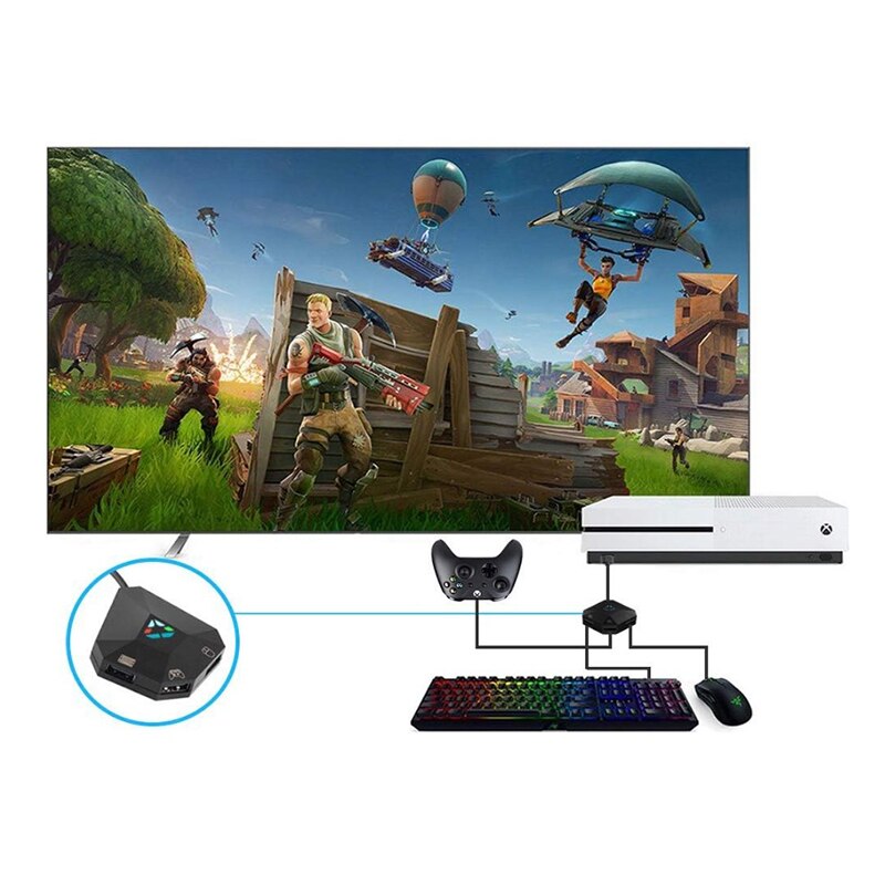 Convertor tastatura mouse, BOMSTOM, micro-USB, pentru seria de consola ...