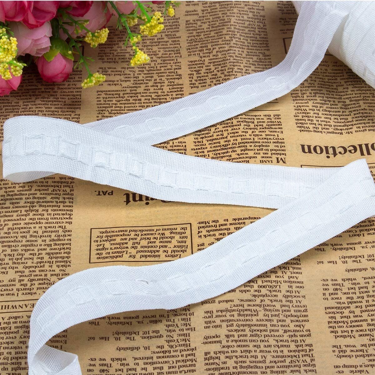 Rejansa perdea, JINLAILI, Poliester, Alb - eMAG.ro