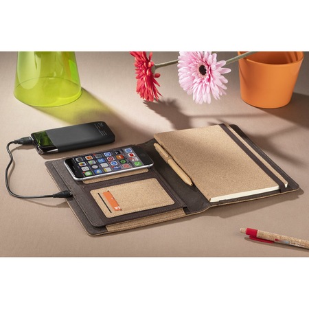 Agenda A5, Barron cu incarcator wireless 5W si cablu de telefon ...