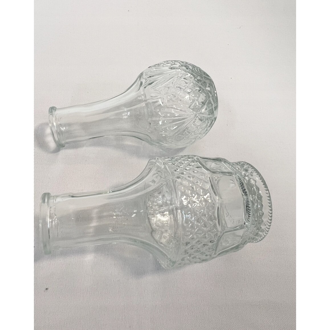 Set 2 vaze decorative, KLEINES, Sticla, Transparent - eMAG.ro