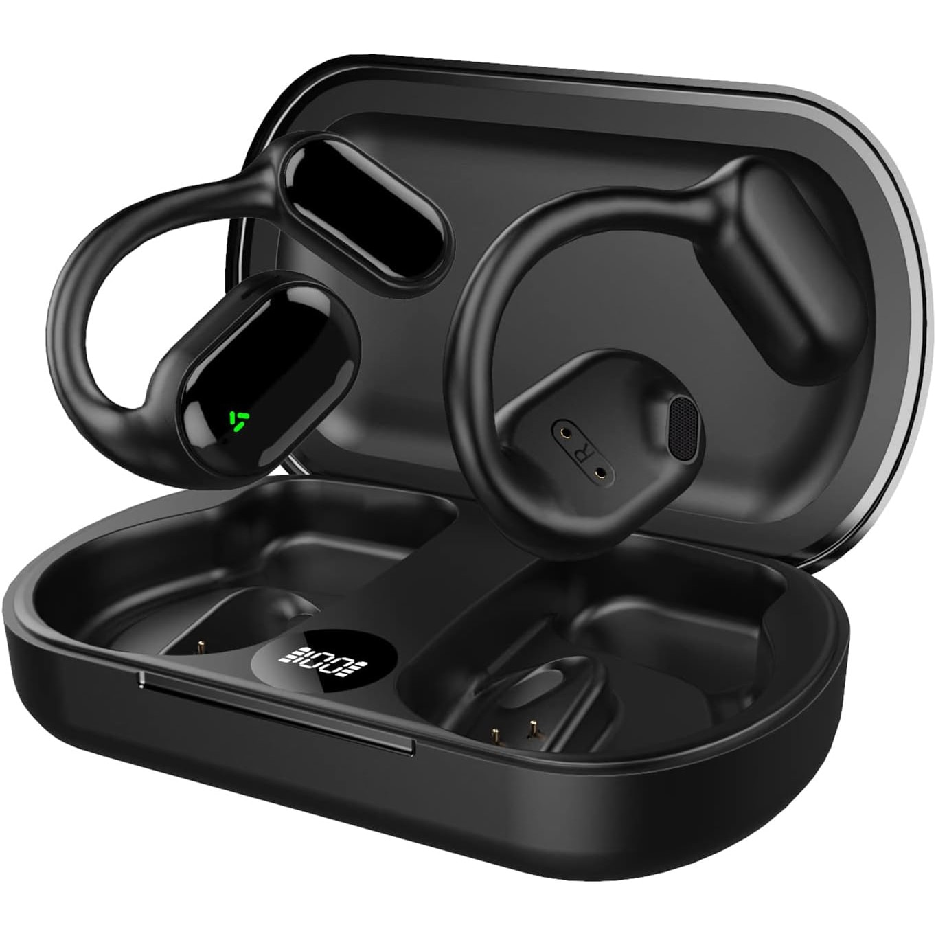 Casti Wireless Fara Fir, Conexiune Bluetooth 5.3, Microfon HD, Stereo ...