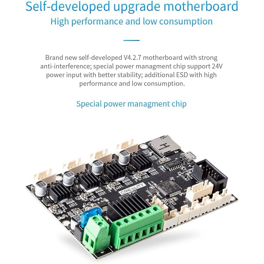 Placa de baza Comgrow Creality Ender 3 V2 V4.2.7 Actualizat Silent ...