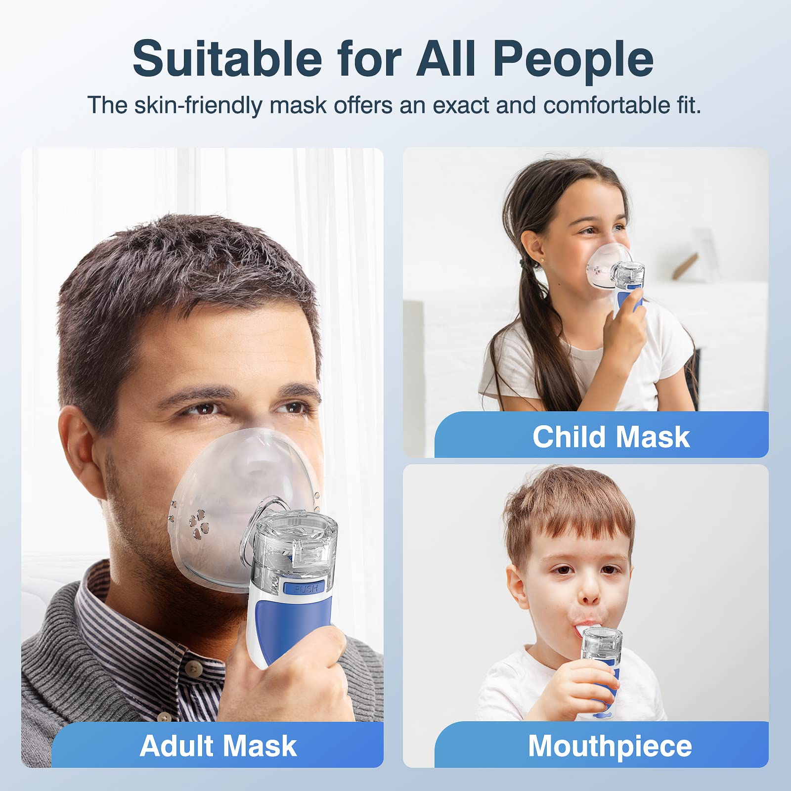 Aparat Aerosoli, Nebulizator portabil ultrasonic, Validat Clinic ...