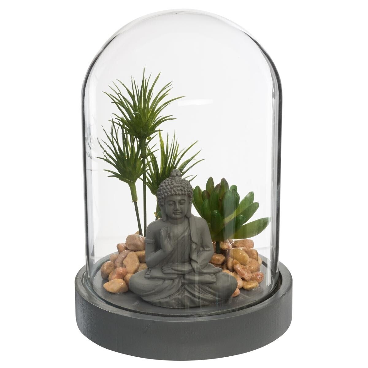 Gradina Zen, sticla, gri, 13, 5x19 cm - eMAG.ro