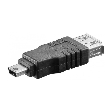 Adaptor OTG mini USB 5 pini la USB A mama pentru case de marcat fiscale ...