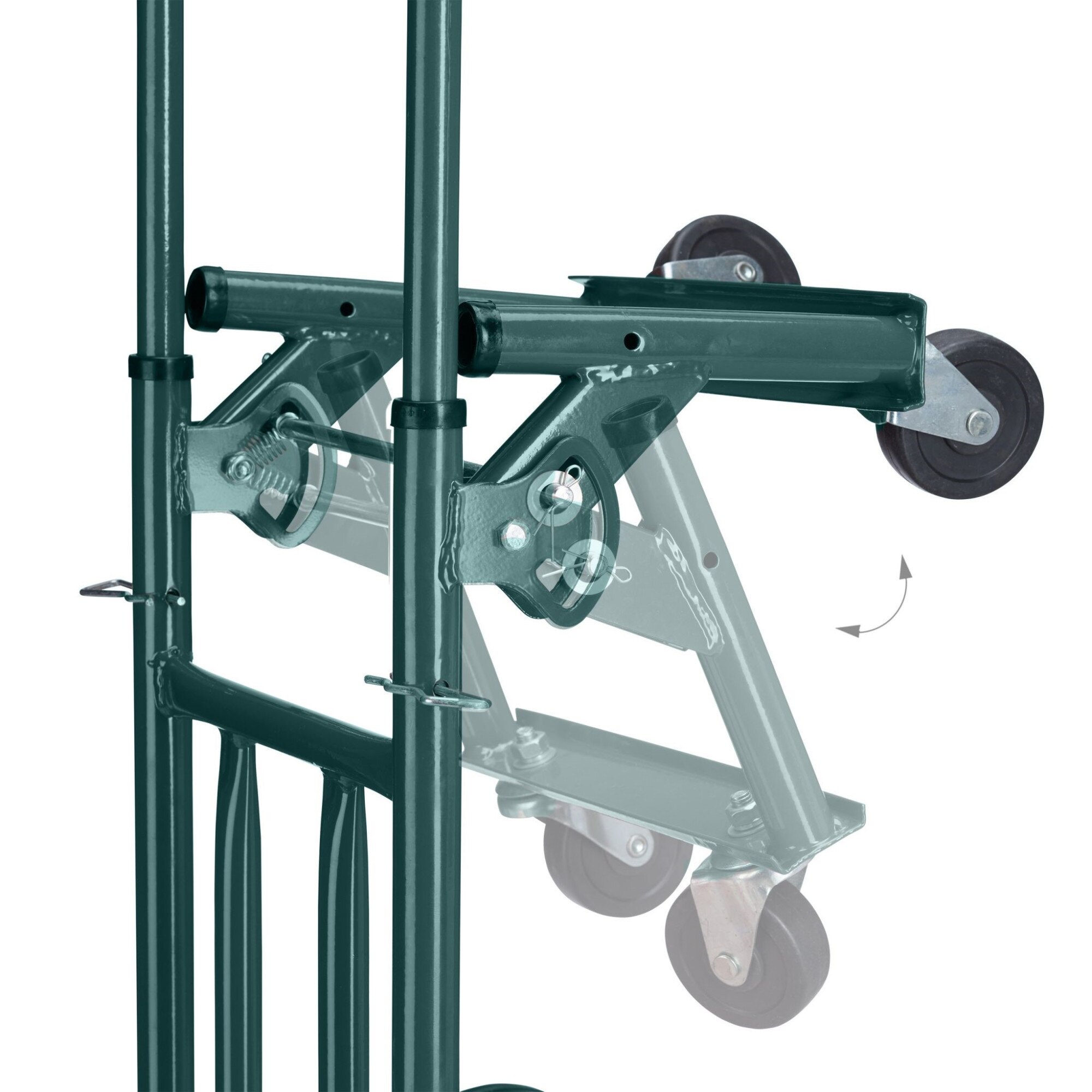 Carucior de transport 2in1, cu roti triple pentru urcatul scarilor ...