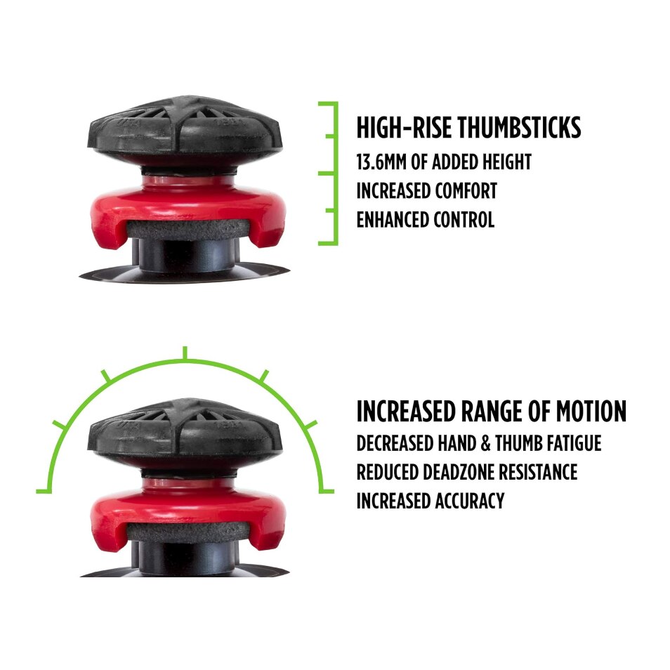 Set 2 Bucati Thumbgrip din Silicon Performance KontrolFreek CoD Black ...
