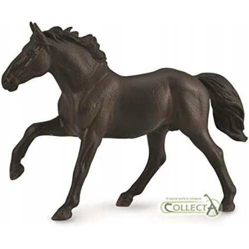 Figurina pentru copii, Danol, Plastic, 10 cm, Forma cal, Maro - eMAG.ro