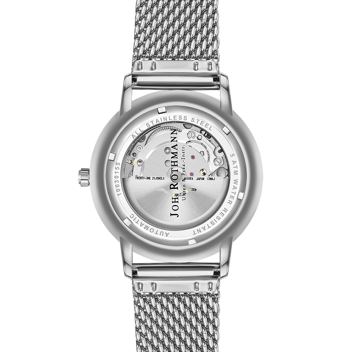 Joh. Rothmann, Ceas automatic, Argintiu - eMAG.ro