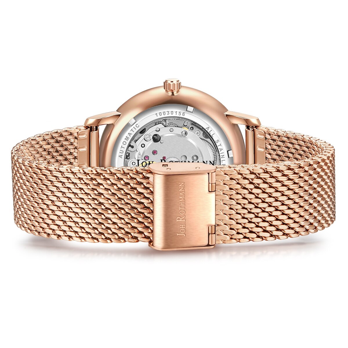 Joh. Rothmann, Ceas automatic, Auriu rose - eMAG.ro