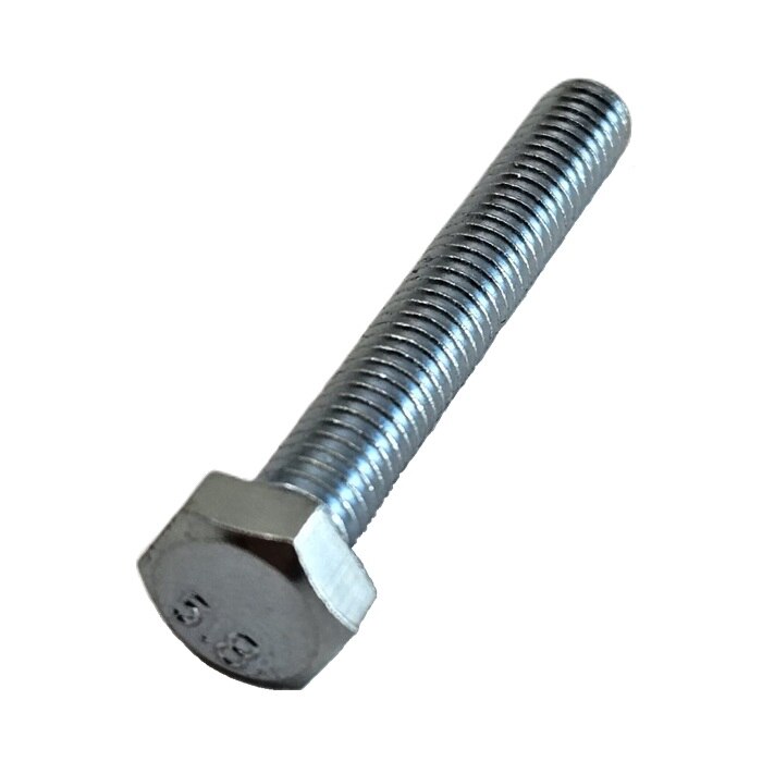 Metrikus menetes csavar M6x40mm hatlapfejű DIN 933 Gr.8.8 - 200db/doboz ...