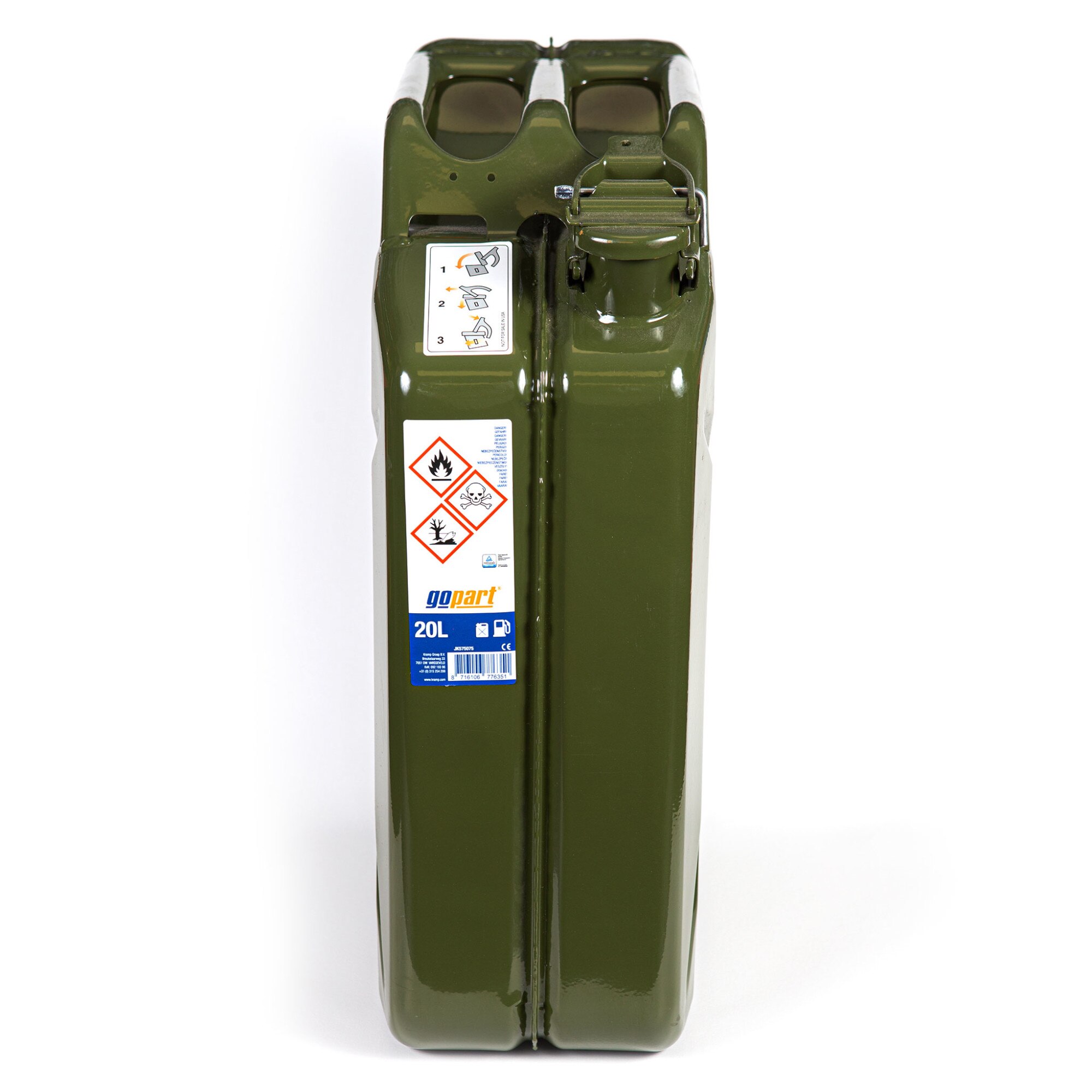 Canistra metalica pentru combustibil, 20L - eMAG.ro