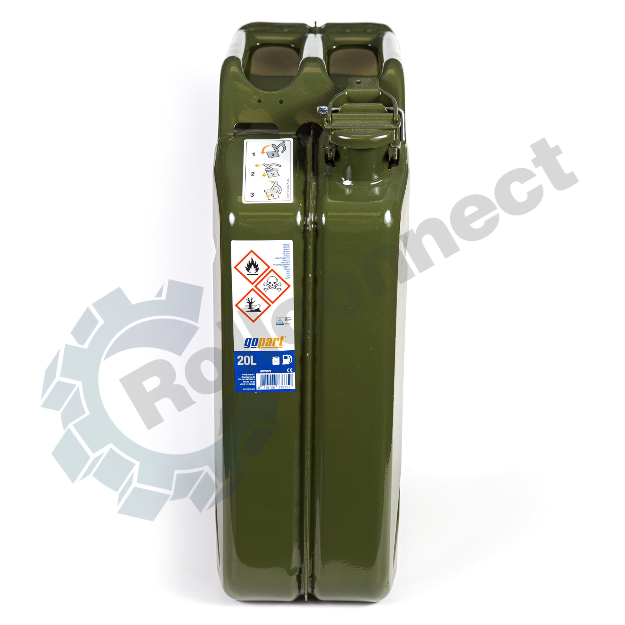 Canistra metalica pentru combustibil, 20L - eMAG.ro