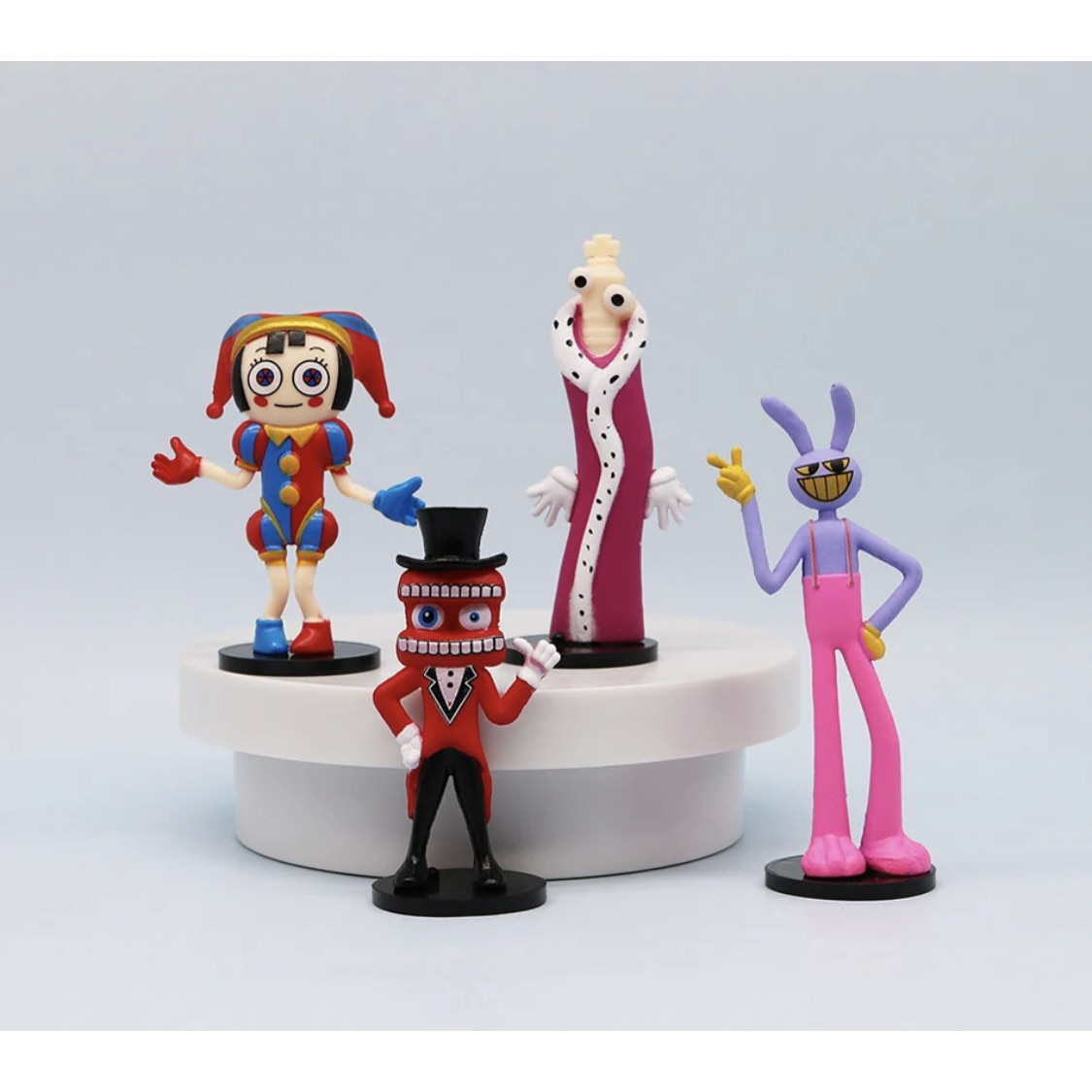 Set 5 figurine diferite circul digital, BimBimBo, 6-8 cm, plastic ...