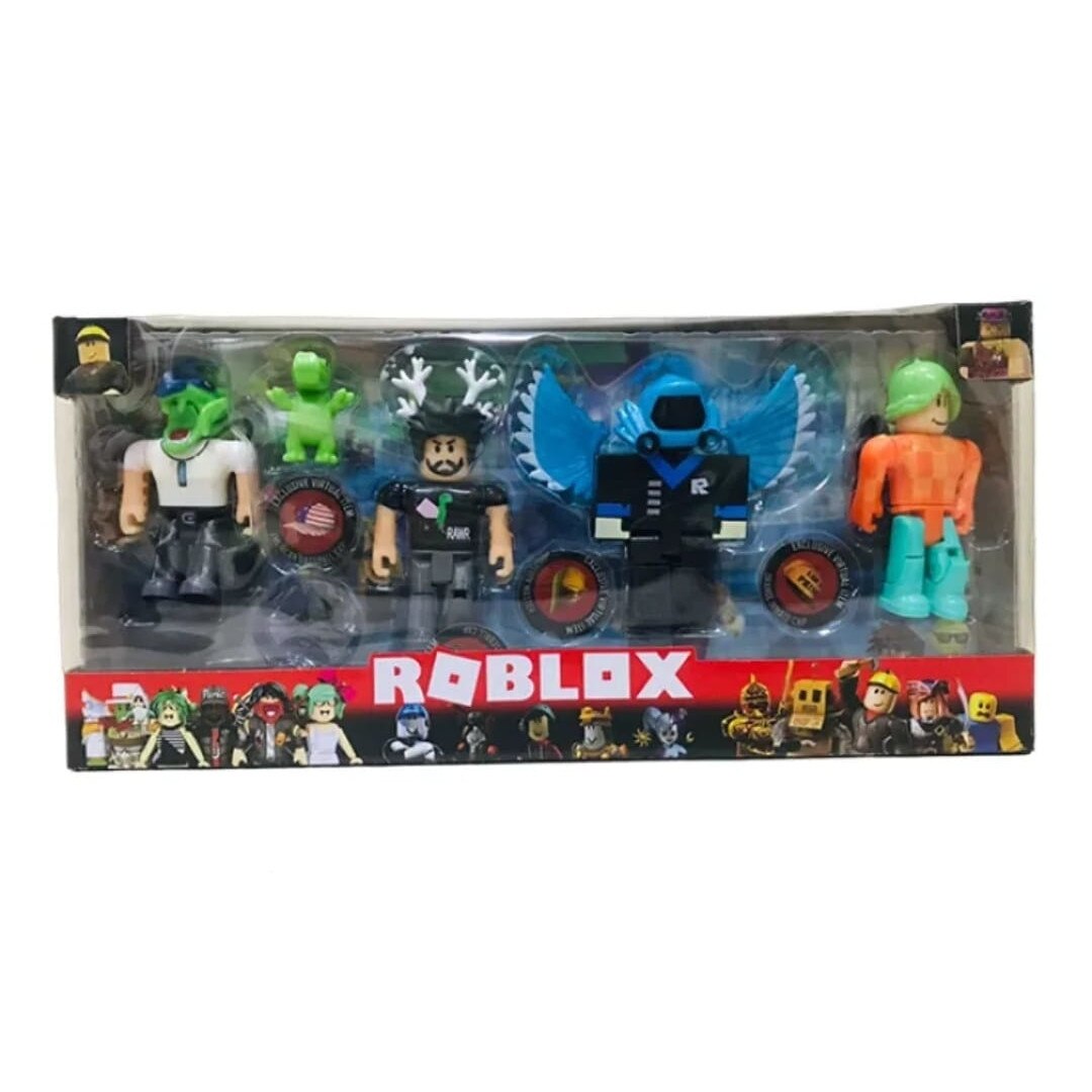 Set 4 Figurine tip Roblox 2, multicolor, 10 cm - eMAG.ro