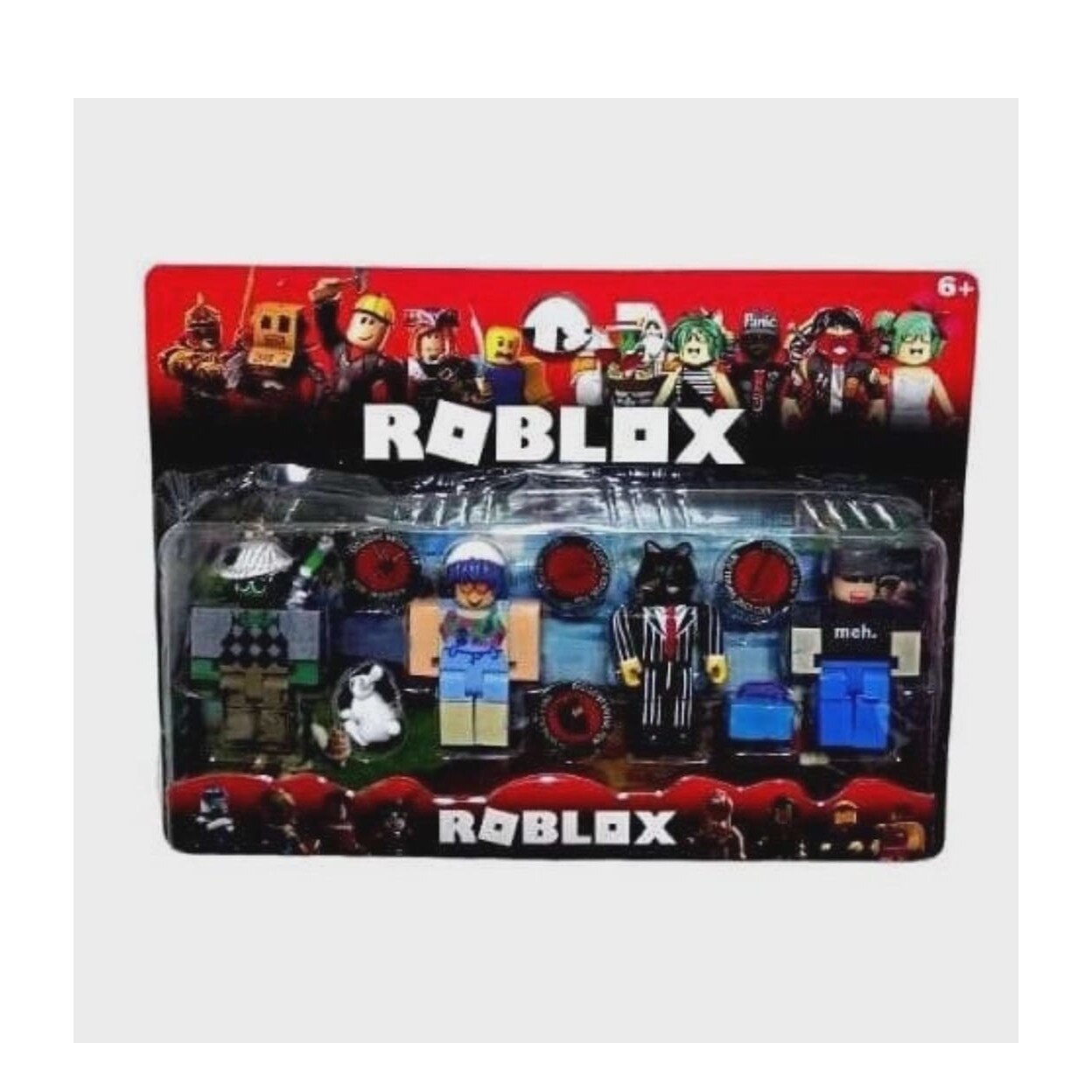 Set 4 Figurine tip Roblox 3, multicolor, 10 cm - eMAG.ro
